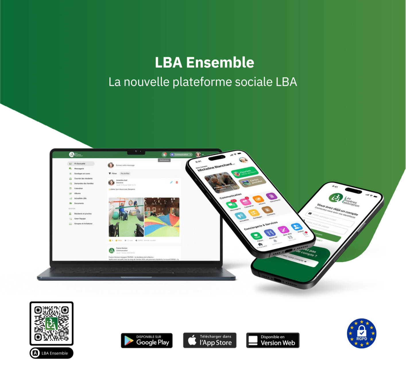LBA Ensemble, la plateforme pour les résidents et leurs familles